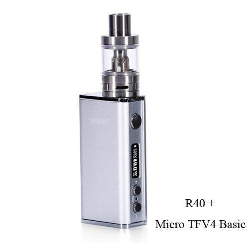 Smok R40 E-sigarett - Box Mod Kit – Vapenorge | Nettbutikk For Billige ...